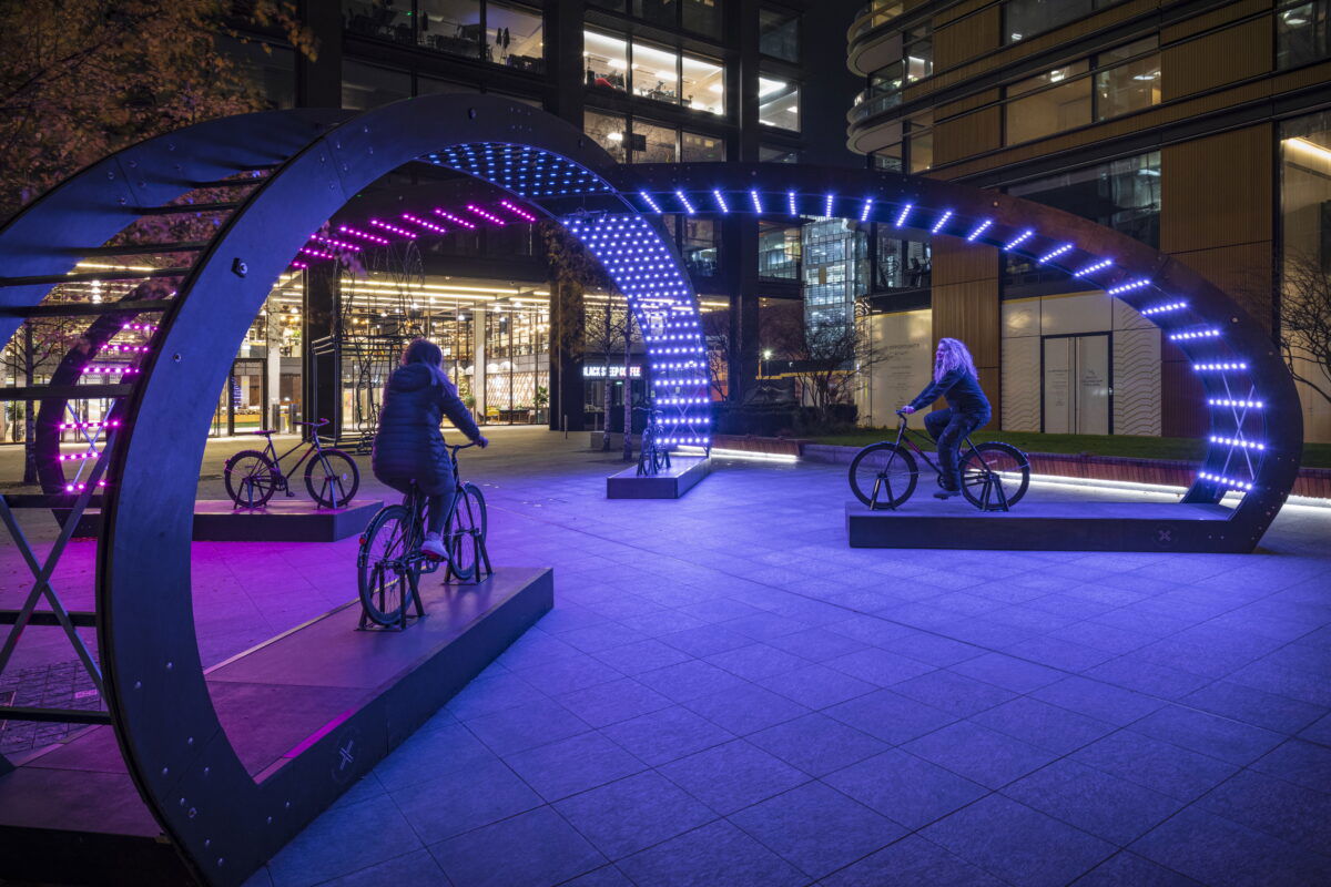 Lightbattle X, Light Installation - SNFCC